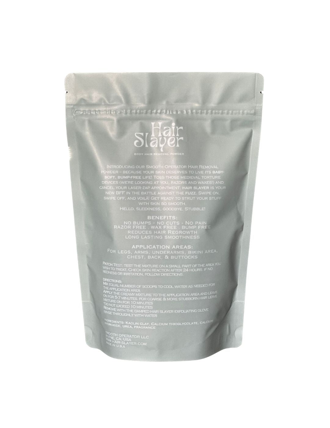 HairSlayer Body Hair Removal Powder for Women & Men – Hair Slayer